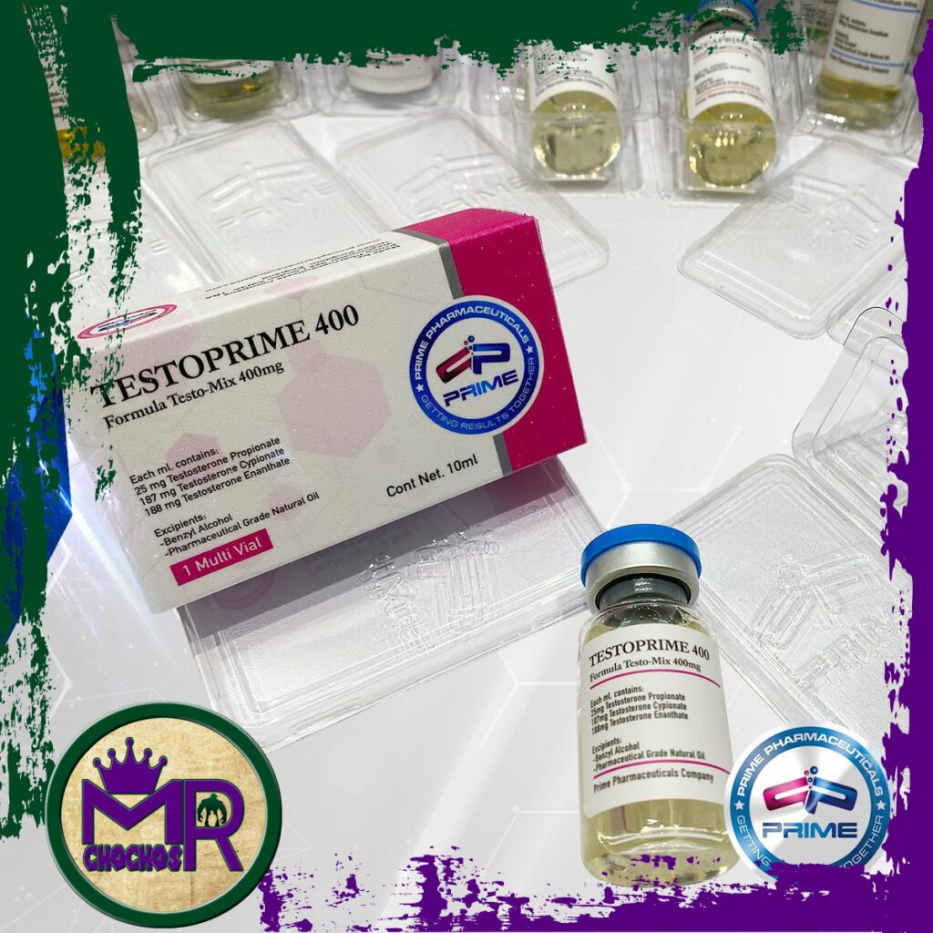 Testoprime 400 mg 10 ml - Prime Pharmaceuticals - Mr. Suplementos